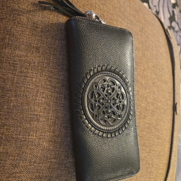 Brighton | Bags | Brighton Black Leather Wallet | Poshmark